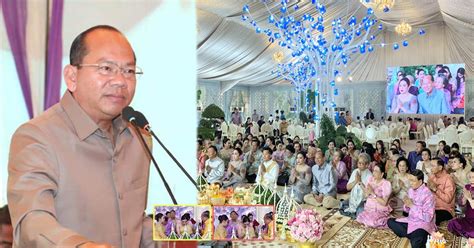 ឯកឧត្តម ម៉ៅ ធនិន មានប្រសាសន៍ទៅកាន់កូនប្រុសស្រី ក្នុងថ្ងៃមង្គលការ