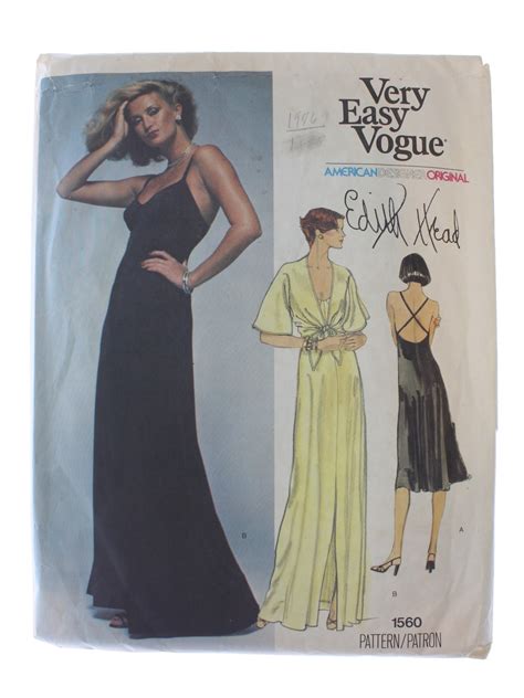 Edith Head Designs Patterns