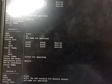 Span Error Cisco Community