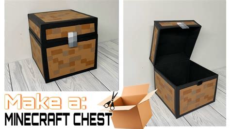 Best 13 How To Make A Minecraft Chest Minecraft Diy Craft Artofit