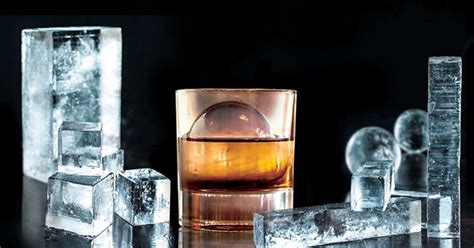 위스키·커피를 더 고급스럽게 얼음 전쟁