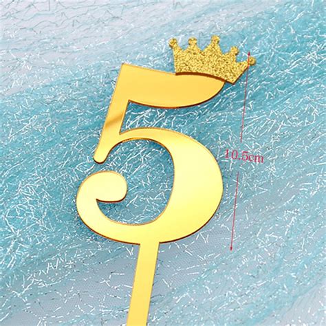 Топпер для торта «С Днем Рождения Красочный прозрачный шар пластиковые украшения торта