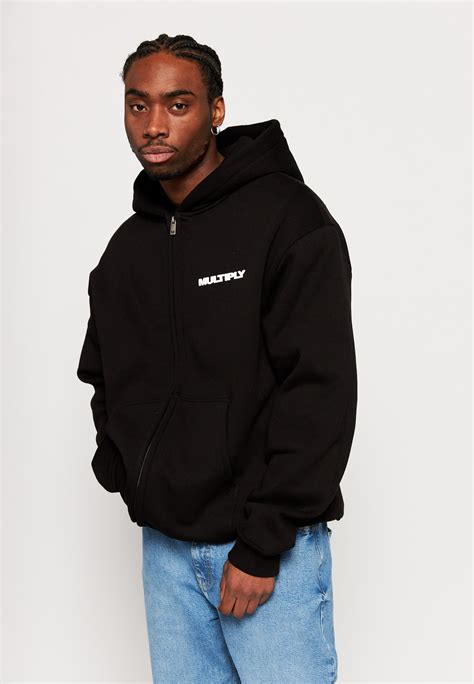 Oversize Zip Hoodie Multiply Black Multiply Apparel