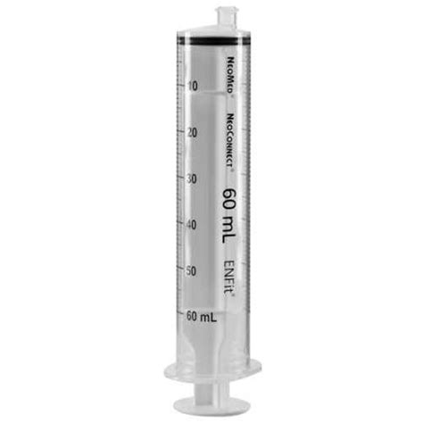 Avanos Reusable 60 Ml Enfit Syringe At