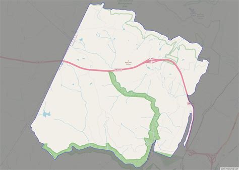 Map Of Flat Top Mountain Cdp Thong Thai Real