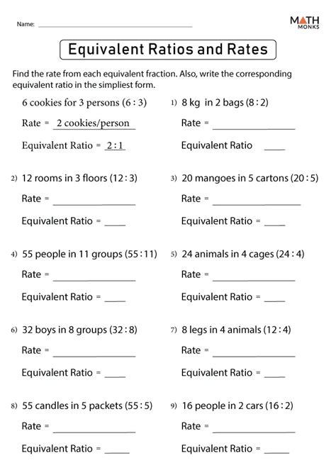 Ratios And Rates Calculator