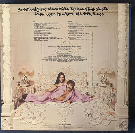 Sonny And Cher Momma Was A Rock And Roll Singer Lp Vinyl Used