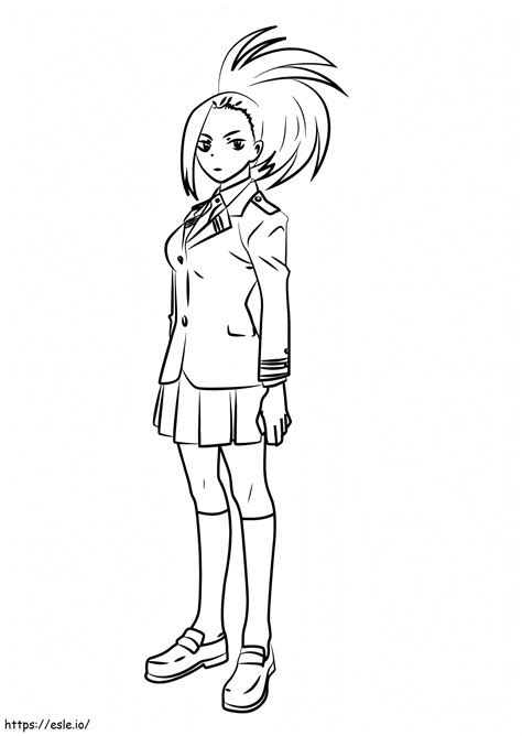 Momo Yaoyorozu Z My Hero Academia Kolorowanka