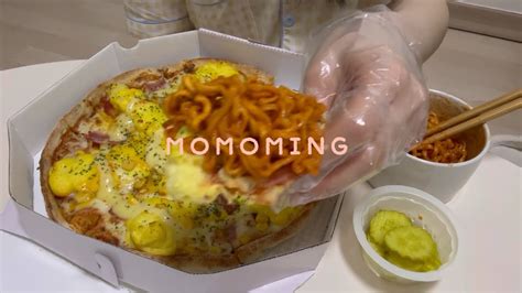 Vlog 집순이 자취 브이로그 요리 브이로그 트러플파스타and치킨 우삼겹양배추덮밥 탄탄밥 마라탕 에그콘피자and불닭 초코탕후루찰떡꼬치 포테토칩먹태청양마요