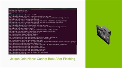 Jetson Orin Nano Cannot Boot After Flashing Help Docs For Errorsissues On Nvidia Jetson Dev