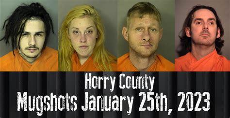 Horry County Mugshots January 25th 2023 Wfxb