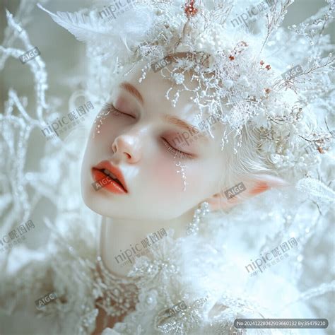 Ai创作图森系彩妆 欧美精灵 梦幻优美风格 仙娘头像 结婚童话精灵优雅 白色梦幻森系 仙女系 彩妆仙女 仙女唯美 仙女美女唯美女孩 彩妆人物欣赏 白瓷仙女 梦幻森系主题 小仙女精灵 优雅冷艳