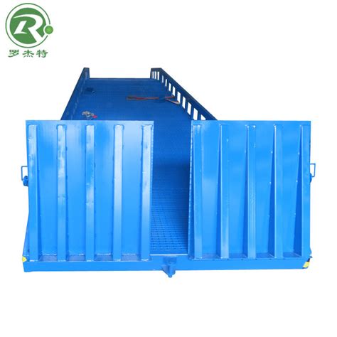 Tons Movable Hydraulic Dock Leveler Loading Dock Ramp Leveler DCQY Dock Leveler And