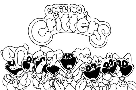 Coloriage Smiling Critters à Imprimer Sur Coloriageenfant Com