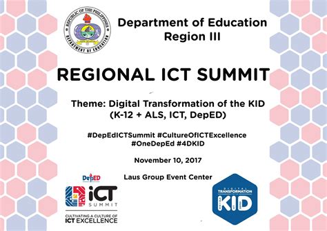 Cultivating A Culture Of Ict Deped Regional Office Iii