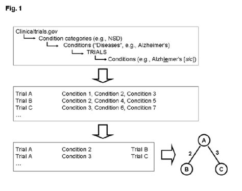 Schematic Representation Of Clinical Trial Data Converted From Tabular Download Scientific
