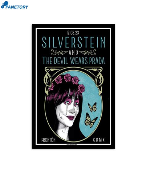Silverstein Concert Fronton Mexico Ciudad De M Xico August Poster