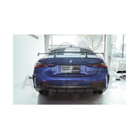 Adaptive Automotive Future Design FD Style Carbon Rear Diffuser Quad