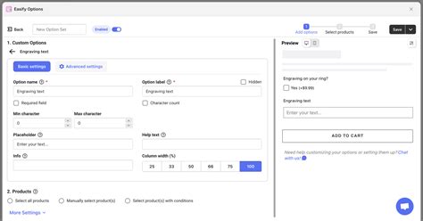 Standard Conditional Logic Among Easify Options EasifyApps