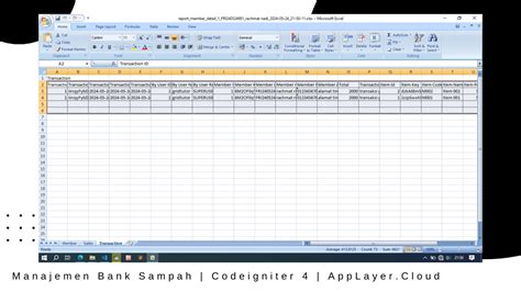 Full Source Code Sistem Informasi Manajemen Bank Sampah Php Codeigniter