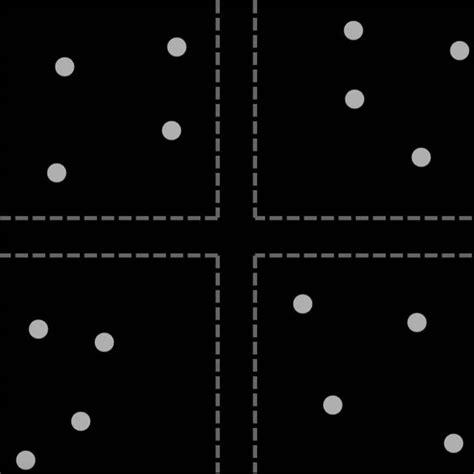 example of a multiple object tracking task in which the disks are