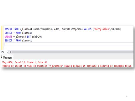 Vistas Actualizables En SQL Server DBA Dixit