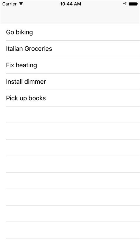 Rearranging And Hiding Items In A Uitableview
