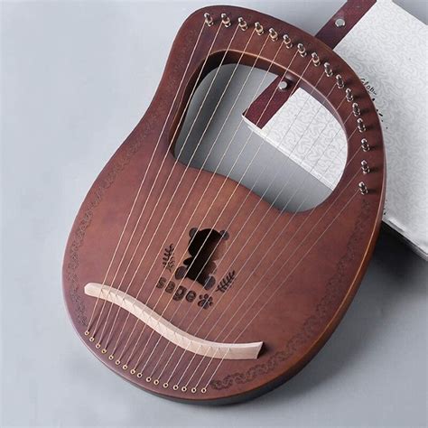 Lyre Harp16 String Harp Heptachord Mahogany Lye H Grandado