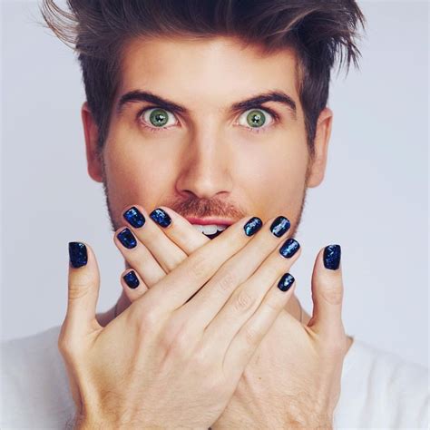 Pin By Rosalie Galui Kappaz On Nails Mens Nails Men Nail Polish