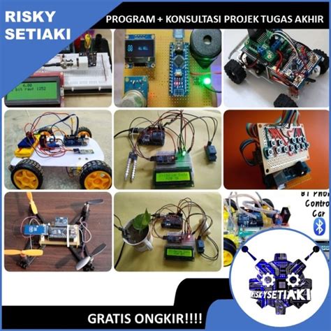 Jual Program Projek Elektro Mekatronika Robotik Arduino Source E 150 Kab Sidoarjo Pasarrame