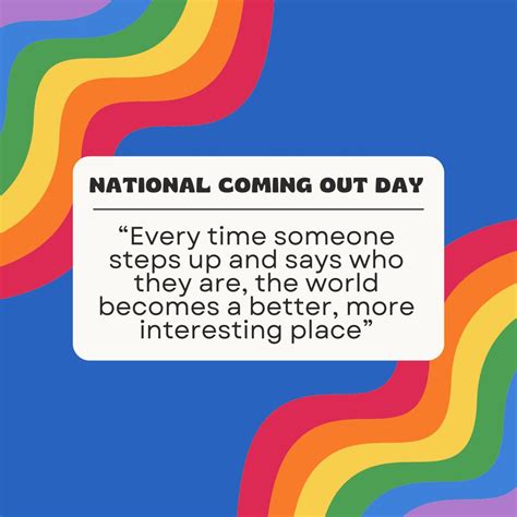 Nationalcomingoutday Pride Safespaces Beyourself Rachel Campbell