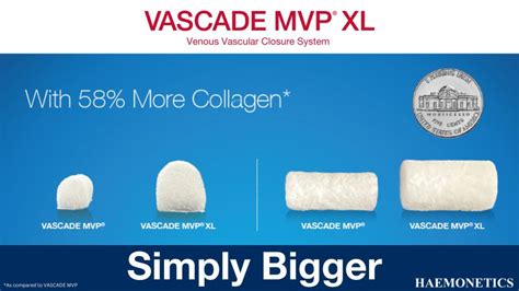 Simply Bigger The Vascade Mvp® Xl Venous Vascular Closure System