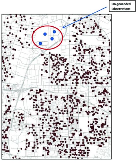 Geocoded And Ungeocoded Address Point Data Download Scientific Diagram
