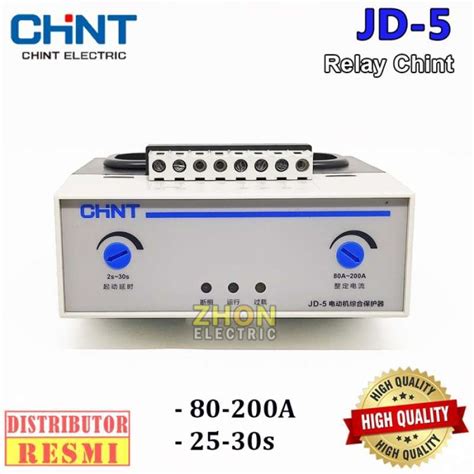 Promo Motor Protection Relay Chint Jd 5 80 200a 380v Diskon 33 Di