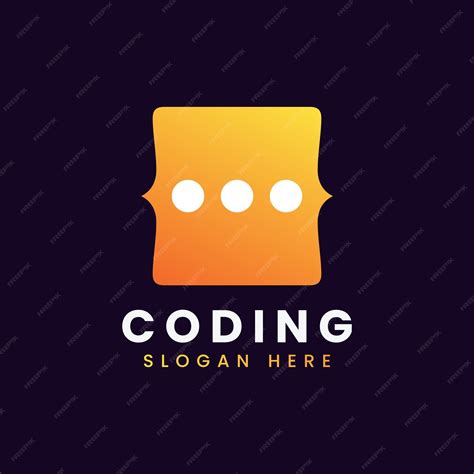 Premium Vector Creative Abstract Modern Programming Coding Logo