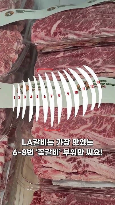 제대로 된 엘에이 갈비 구별법 La 갈비는 꽃갈비로 청년 한인정육점 대한정육에선 항상 고퀄로 만나보실 수 있어요 뉴욕 미국일상 뉴욕맛집 뉴저지 뉴저지맛집