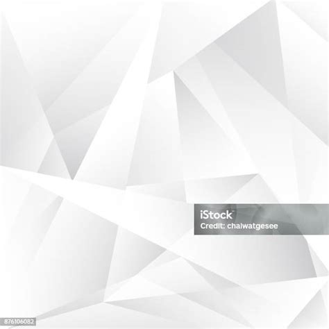 텍스처를 추상적인 기하학적 흰색과 회색 컬러 기술 현대 미래 배경 벡터 일러스트 레이 션 0명에 대한 스톡 벡터 아트 및 기타 이미지 0명 가상현실 계획 Istock