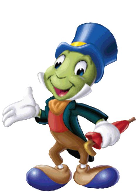 Jiminy Cricket Disney Guide Voice Animation Png