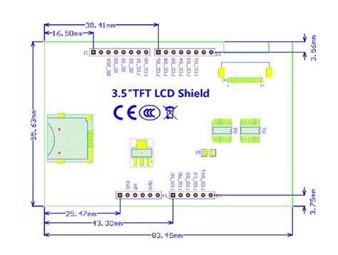 New 35inch 480×320 Tft Lcd Display Hd Color Screen Module Li9486
