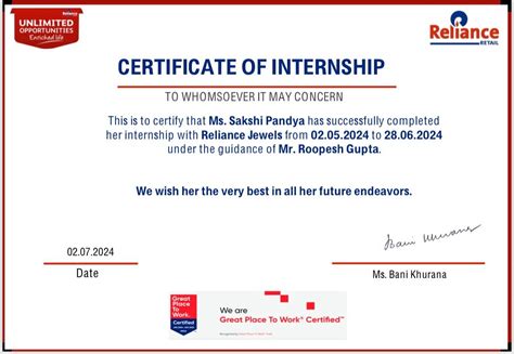 Sakshi Pandya On Linkedin Internship Marketing