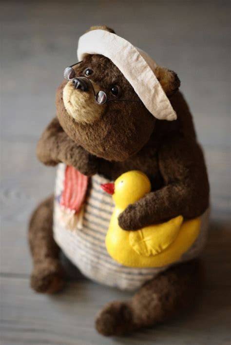 Mr Bear On Vacation By Anna Pavelieva Tedsby