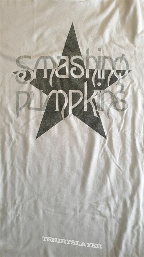 Smashing Pumpkins Silver Grey Star Logo T Shirt Tshirtslayer Tshirt