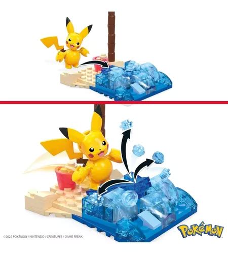 Mega Pokémon Para Armar Diversión En La Playa De Pikachu En Venta En