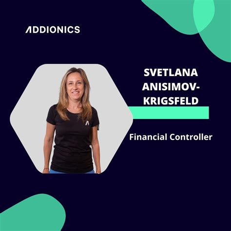 Addionics On Linkedin We Are Excited To Welcome Svetlana Anisimov