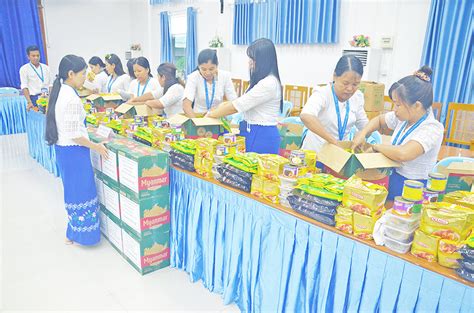 လျှပ်စစ်စွမ်းအားဝန်ကြီးဌာန ဝန်ထမ်းမိသားစုများက ရှေ့တန်းရောက် တပ်မတော်သားများနှင့် လုံခြုံရေး တပ