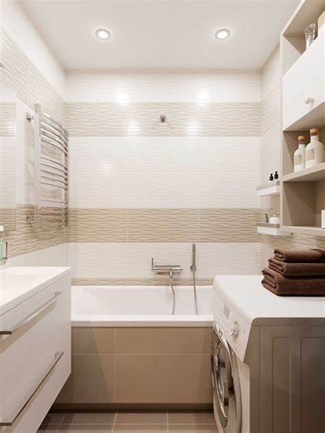 Small Bathroom Design Ideas In Beige Tones Photo