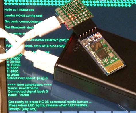 Hc 05 Serial Configuration Over Bluetooth 10 Steps Instructables