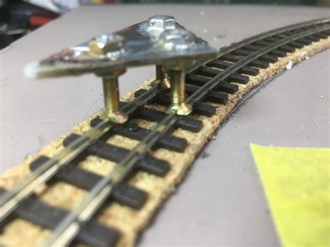 Making A Simple 3 Point Track Gauge For Peco 009 Code 80 Rail Narrow Gauge Railway Modelling