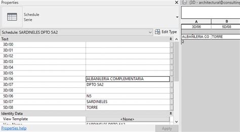 Change Schedule Properties Revit Dynamo