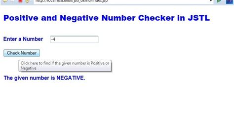 Free Programming Source Codes And Computer Programming Tutorials Positive And Negative Number